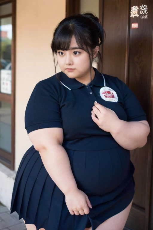 A fat 10 year old obese ,chubby overweight ,young fat girl in - SeaArt AI