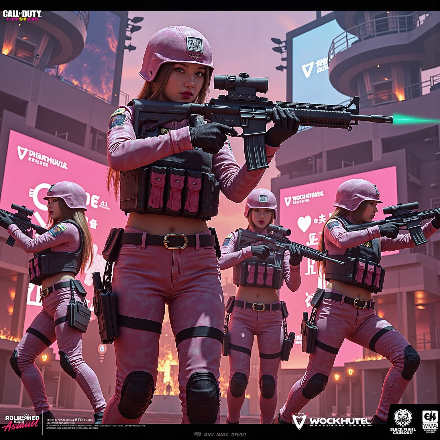 🌟 **ULTRA-HD | TACTICAL IDOL WARFARE** – *"Call of Duty: K-Pop Assault ...
