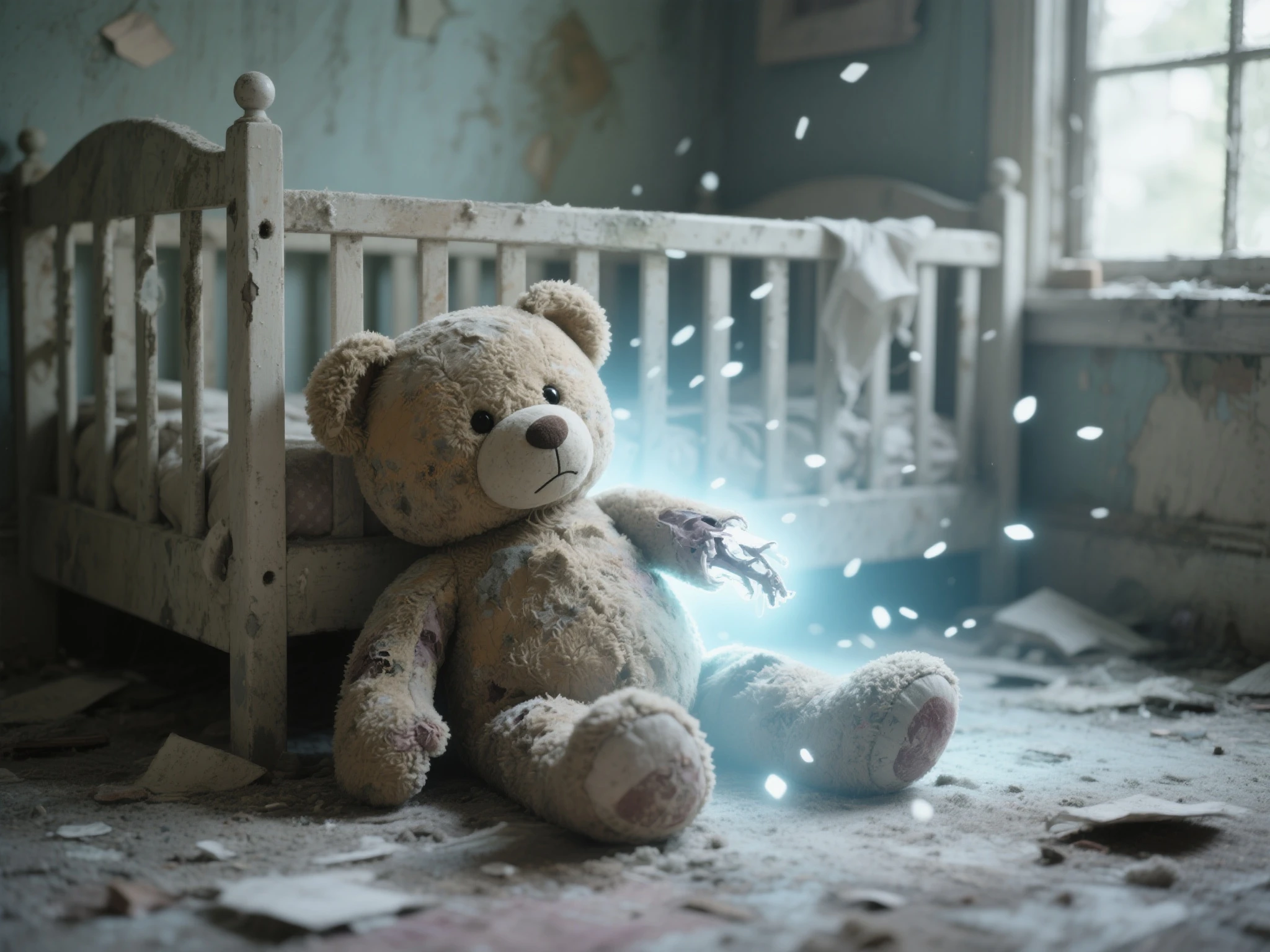 Abandoned doll. Photorealistic, 8K quality. Hyperreal. Abandoned ...