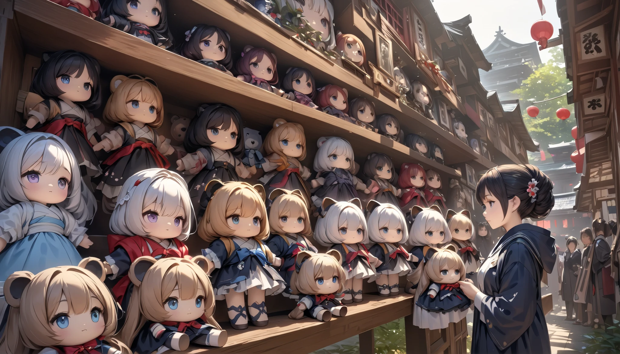 (0705)Theme: Abandoned Dolls (Japanese style：Shrine that offers ...