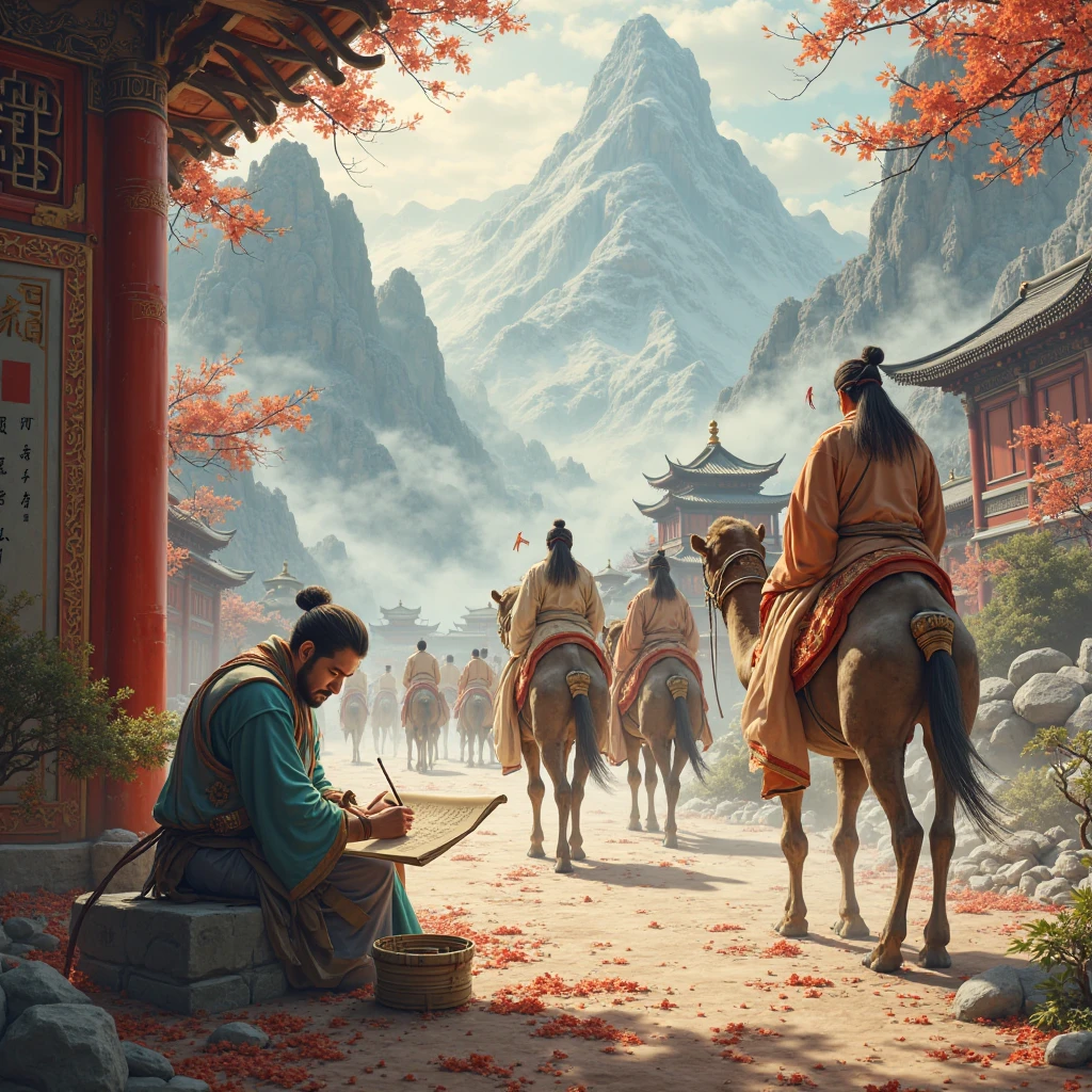 Han Dynasty and Chinese Heritage "Han dynasty era with Chinese scholars ...