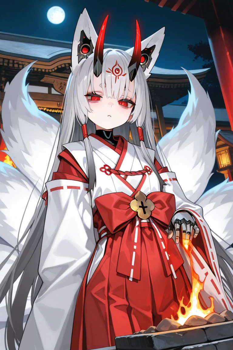 Cyber Fox Shrine Maiden