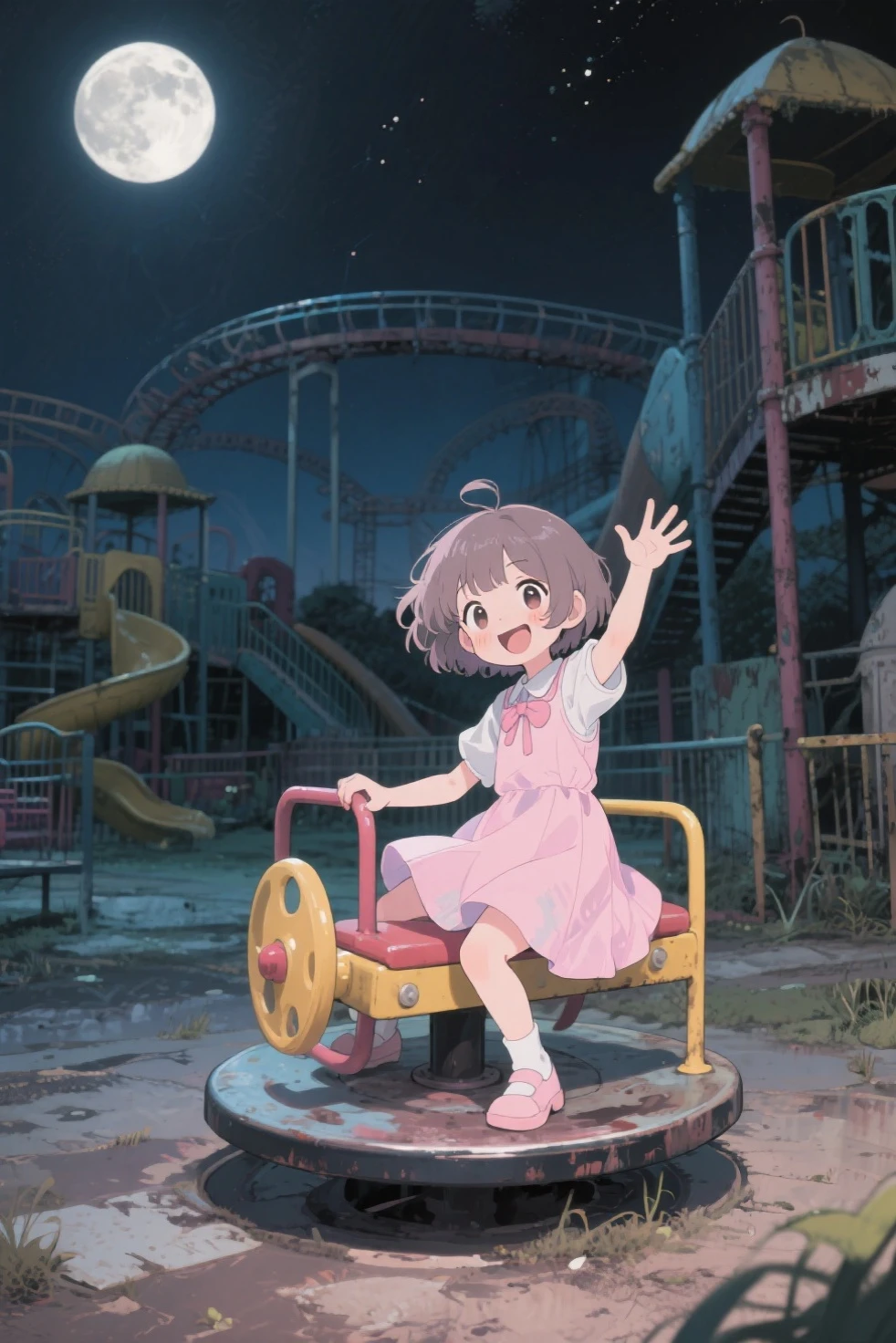 廃墟となった遊園地、少女の残滓、「」なんて本当は最初から居なかったのか…？