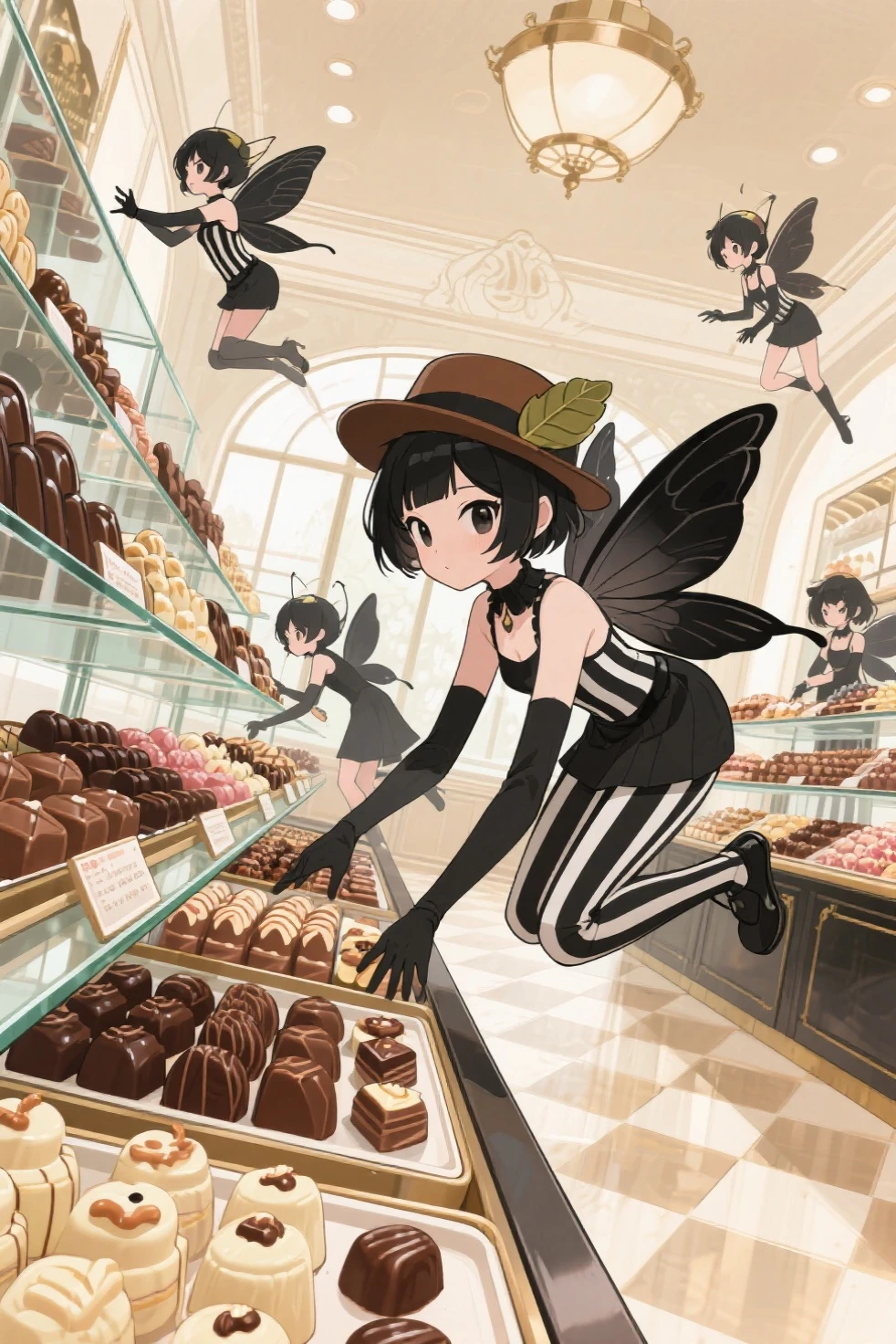 The chocolate fairies are busy today.