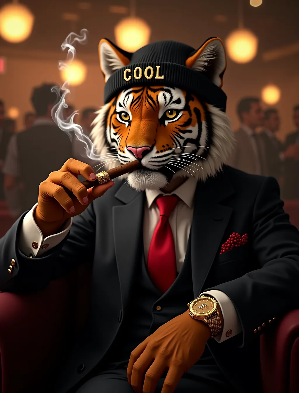 SeaArt AI | WWE Tiger