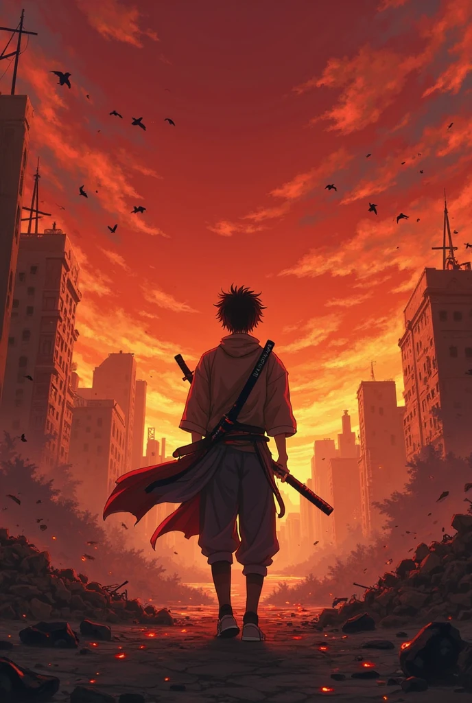 Absolutely! Here's a 10–15 minute long anime-style action fighter story ...