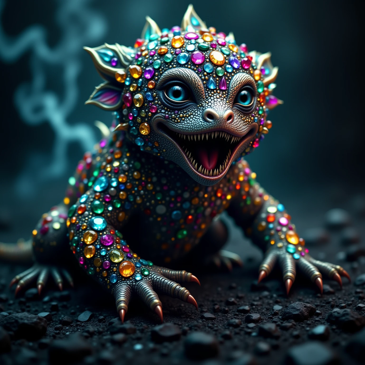 神秘の輝きカメレオン