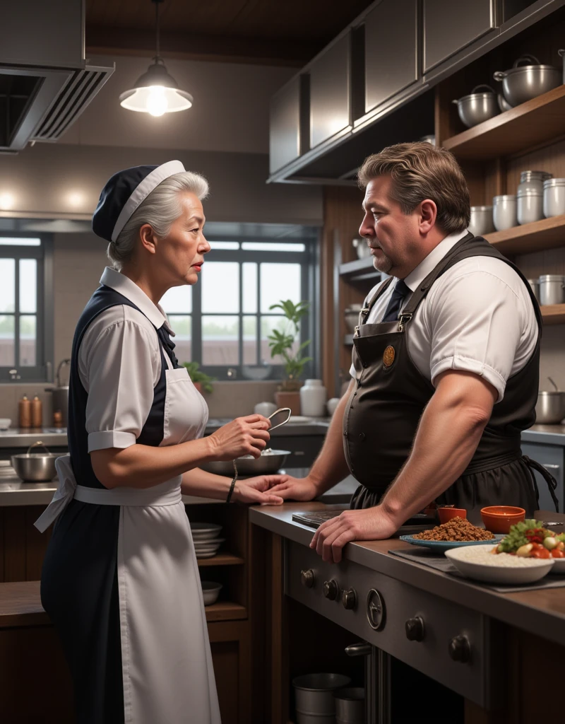 ハウスキーパーとコック