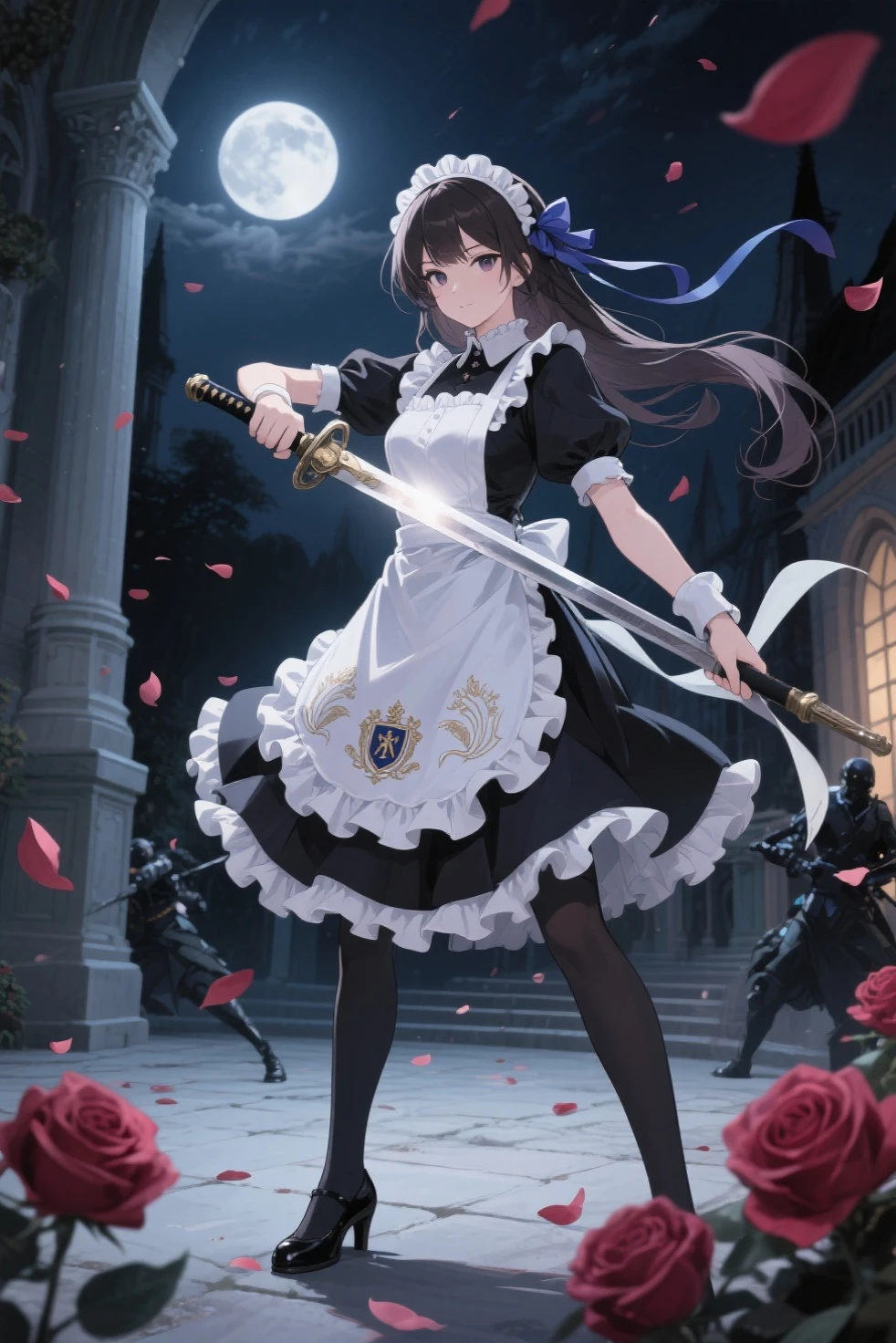 月影のメイド大騒動