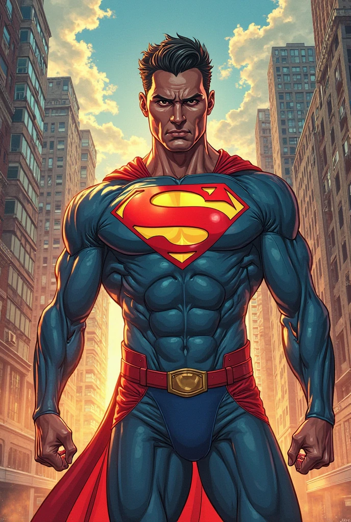 Create a 6-scene comic of a superhero with the value Valentia - SeaArt AI