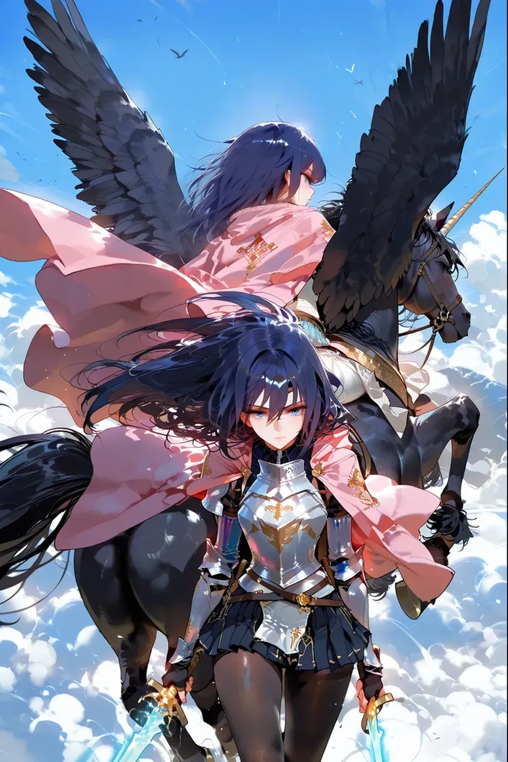 The Princess's Royal Knight and the Jet-Black Alicorn