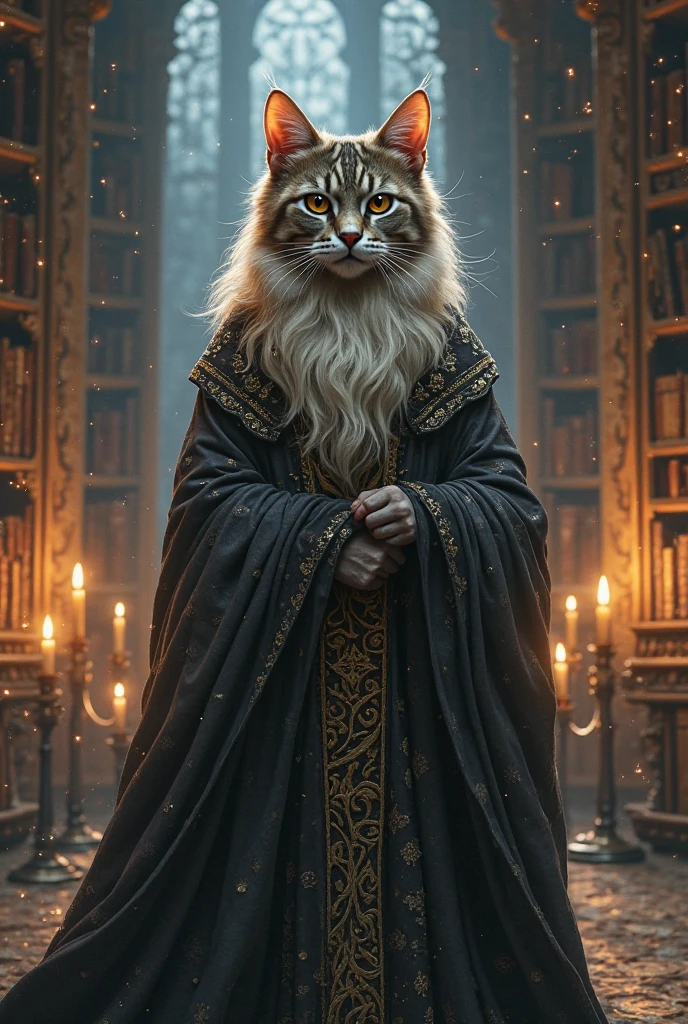 Cat wizard - SeaArt AI