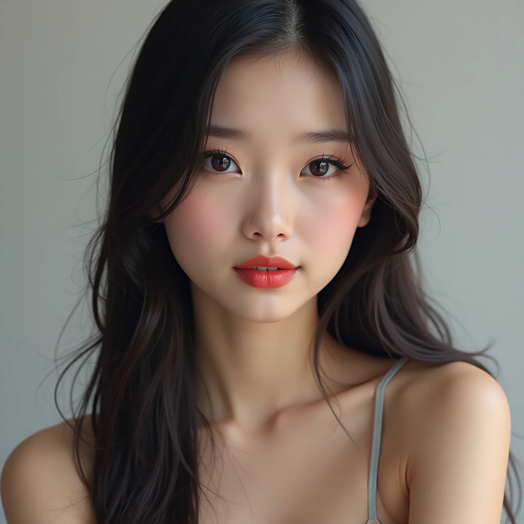 Generate a high-definition, extremely realistic female portrait ...