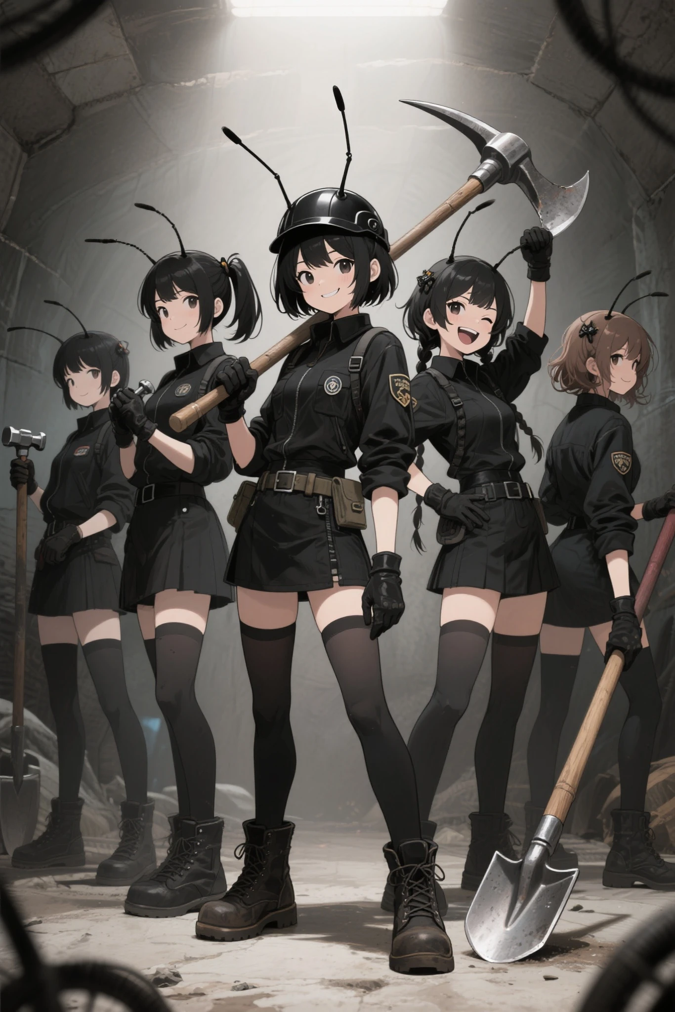 Worker ant team
