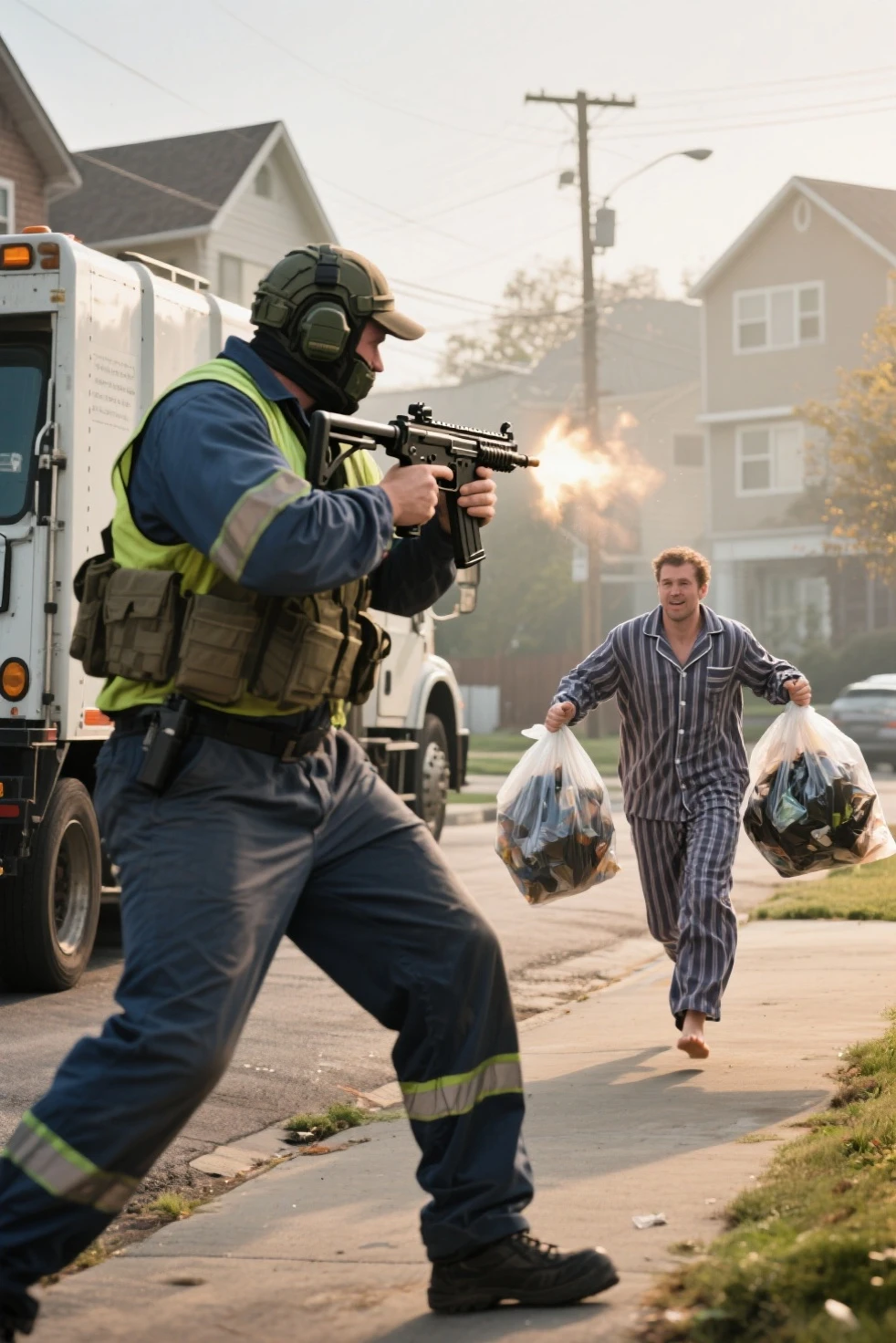 「おーい待ってくれ！行ったかと思ったよ」「とんでもねえ、待ってたんだ」