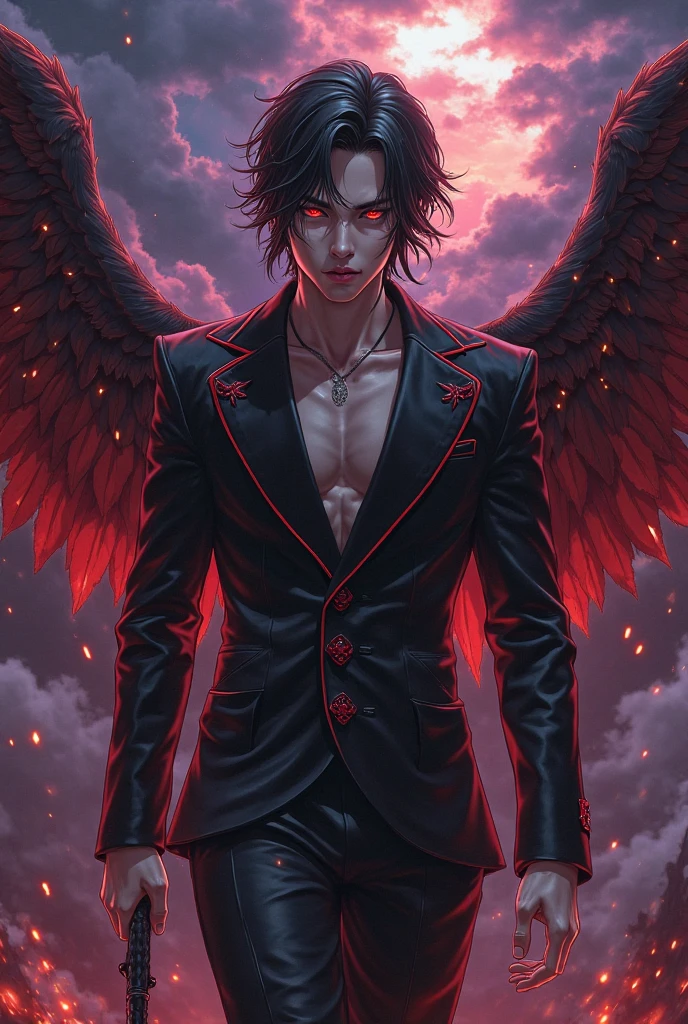 Create lucifer image anime - SeaArt AI