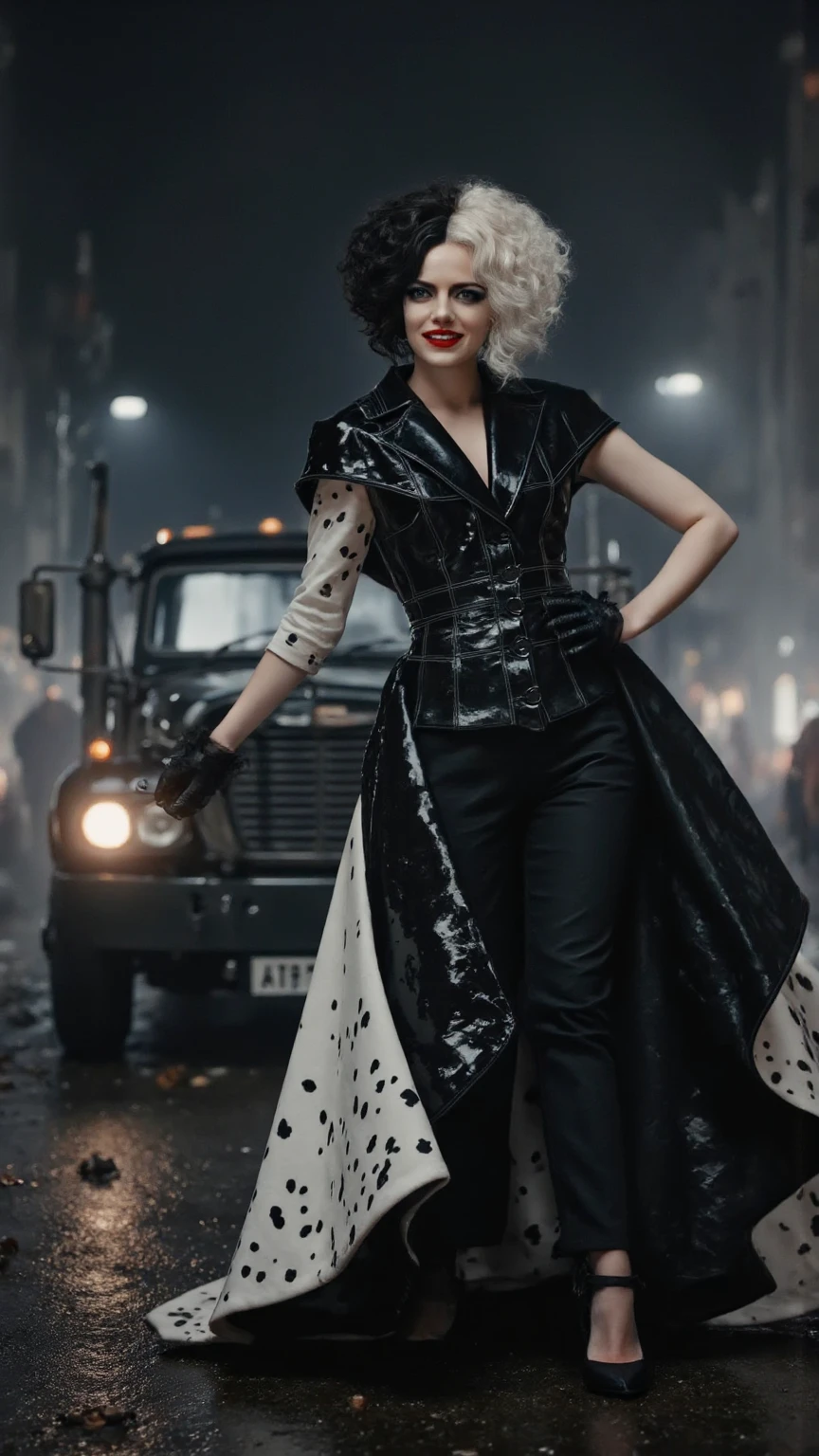 Masterpiece, ultra-high quality, photorealistic, dramatic fashion scene ...