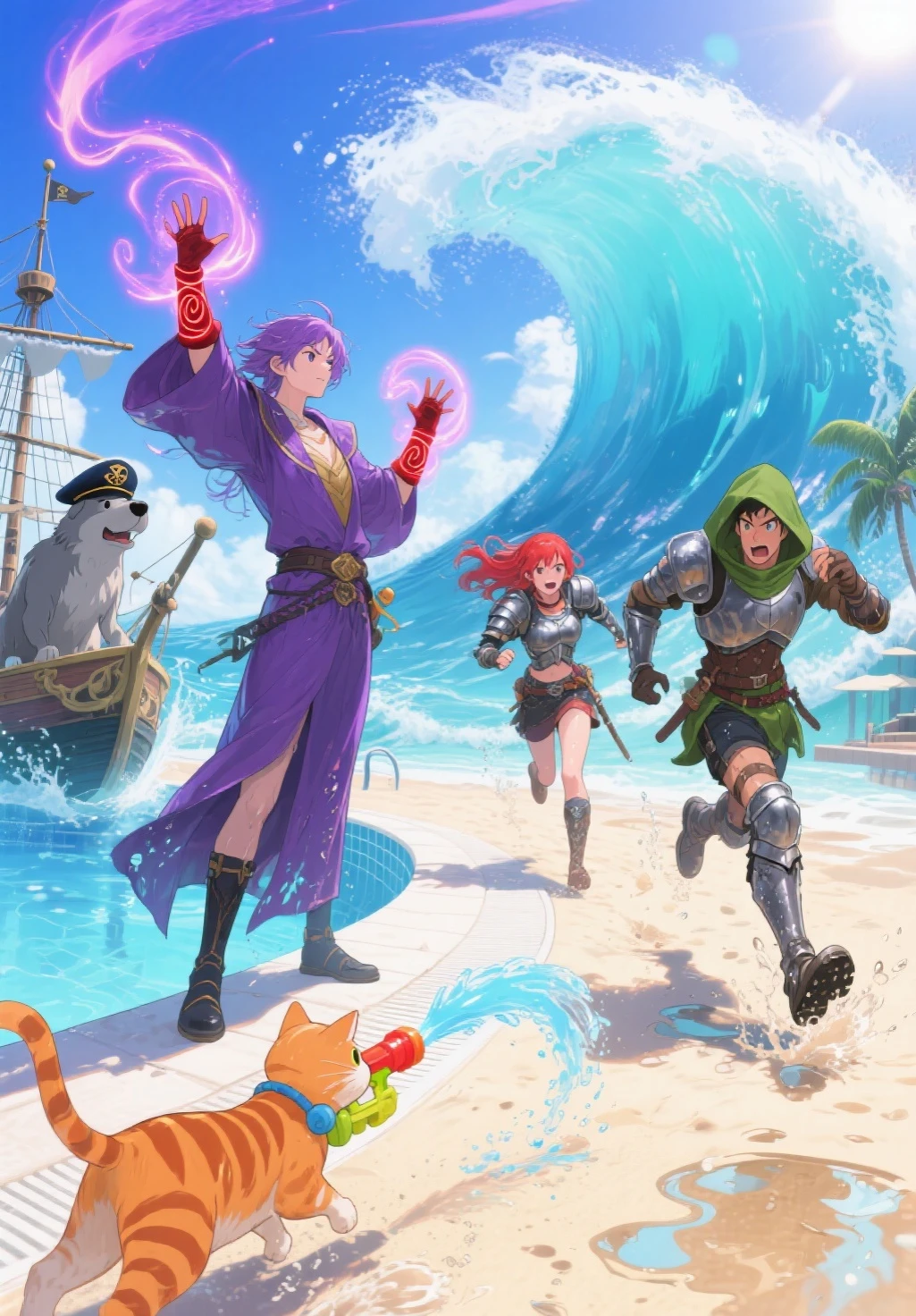 Chaos on Adventurers' Beach