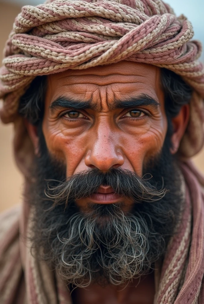 He has a thick beard with southern Saudi Arabian features. Ghamdi or ...