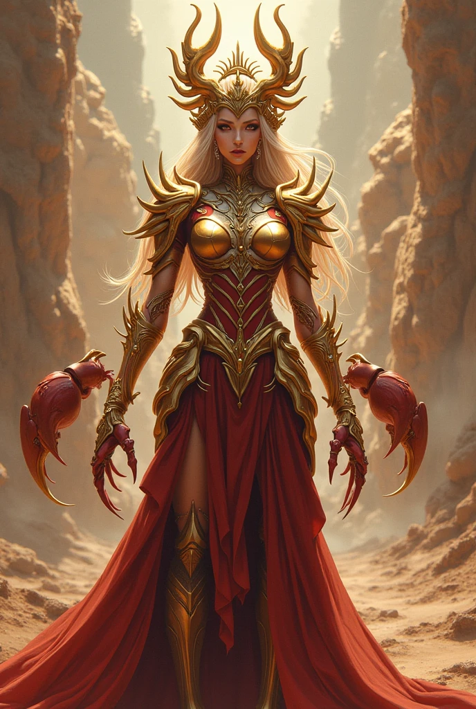 I want them to make a scorpion queen with clothes full of scorpion ...