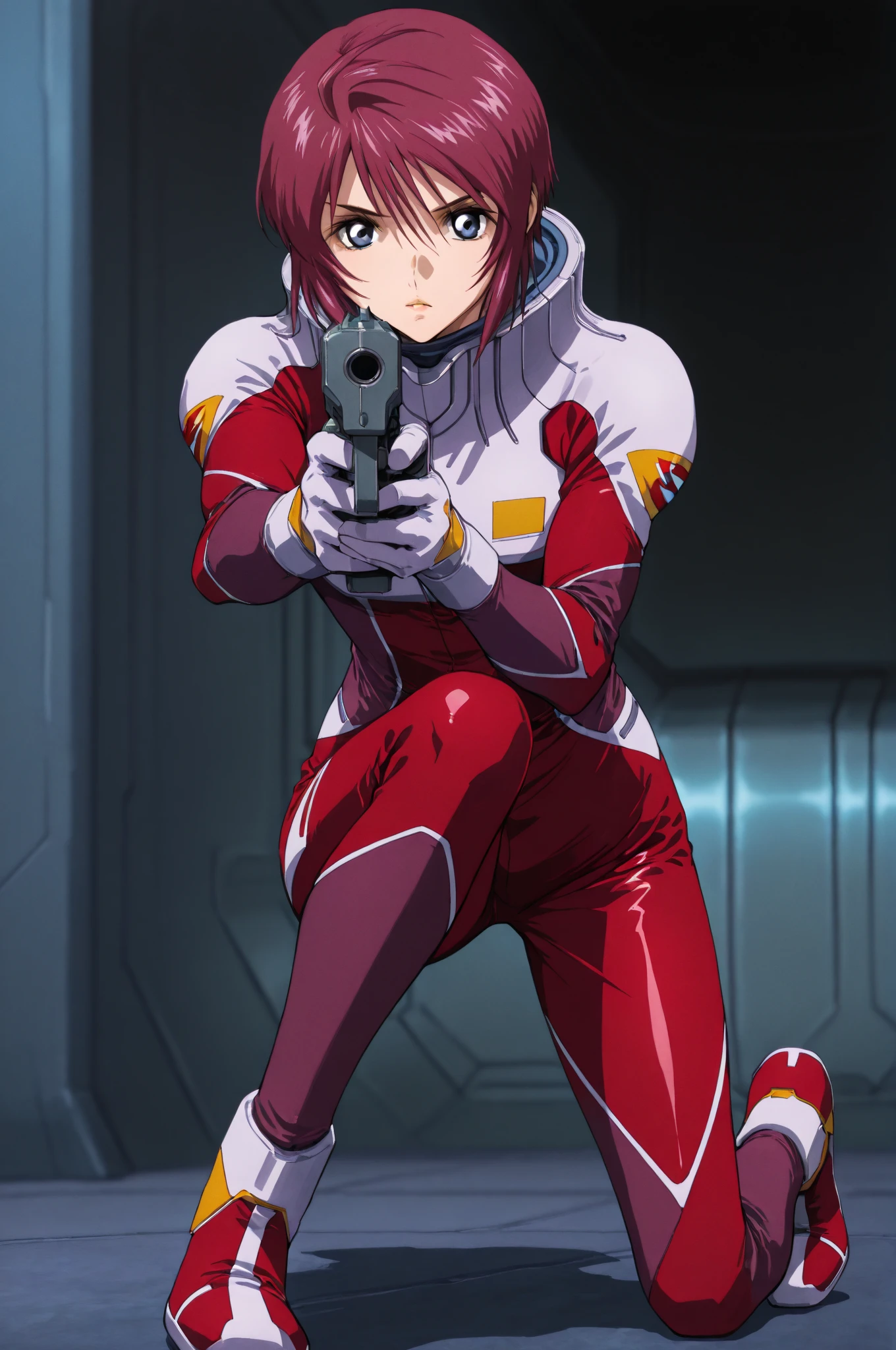 Pilot suit,gloves,,masterpiece, top quality, Hi-Res,Luna Maria - SeaArt AI