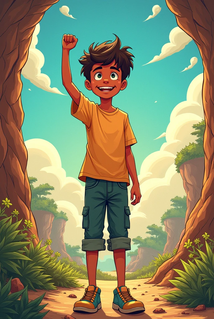 A boy using core values short comics - SeaArt AI