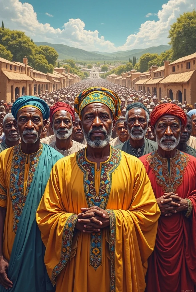 The Union of the Hausa Nation in Sudan is written in pictures - SeaArt AI