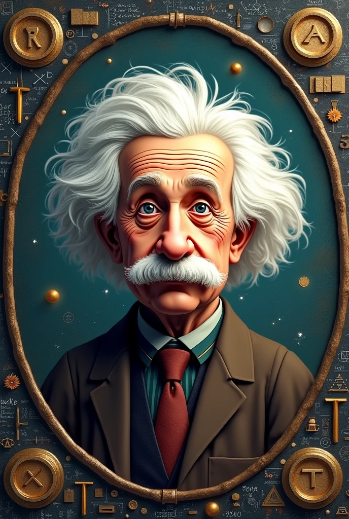 Make a creative facebook profile picture frame with Albert Einstein ...