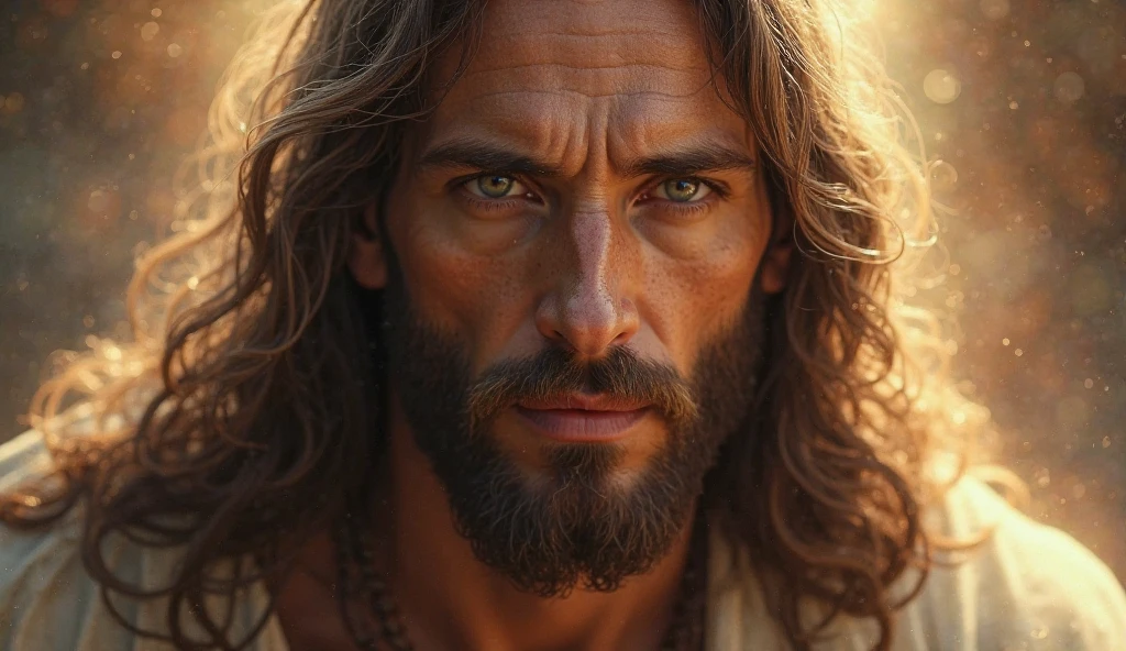 Ultra realista, 4k, Jesus looking forward - SeaArt AI