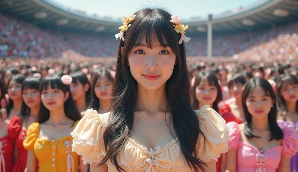1000 beautiful japanese women, ages 20 to 23, massive idol group ...