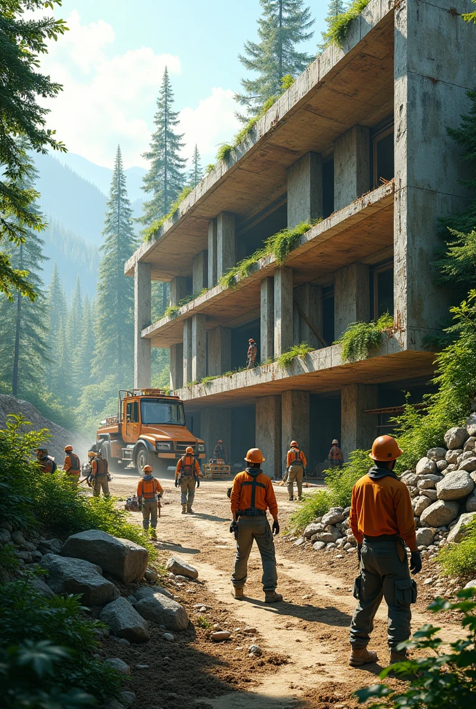 GreenForge Construction - SeaArt AI