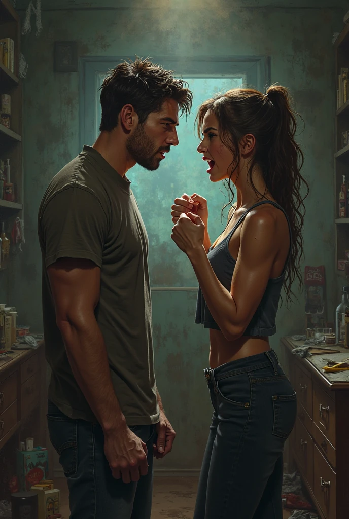 Couples arguing - SeaArt AI