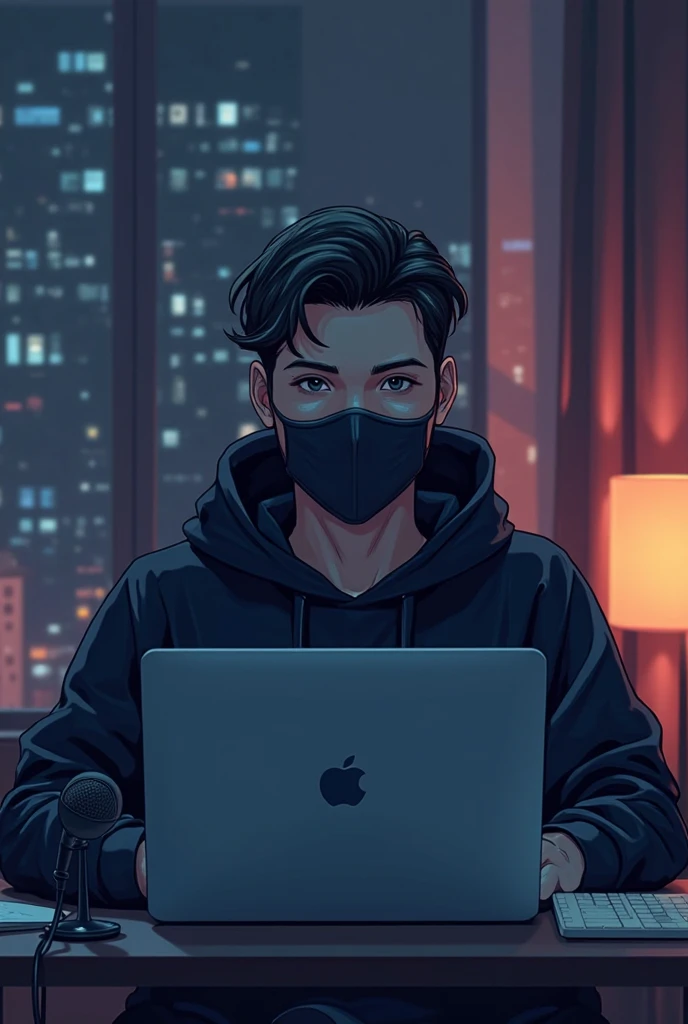 Create an anime-friendly looking male business character who appears ...