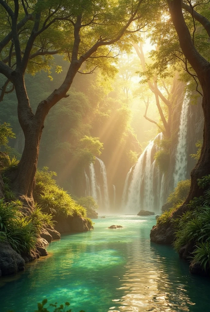 Create a breathtaking, cinematic short film inspired by the vivid and ...