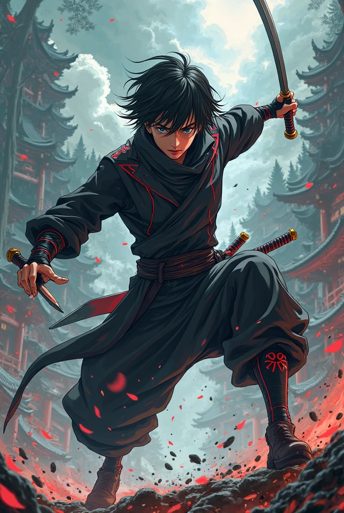 Create a full ninja anime EP - SeaArt AI