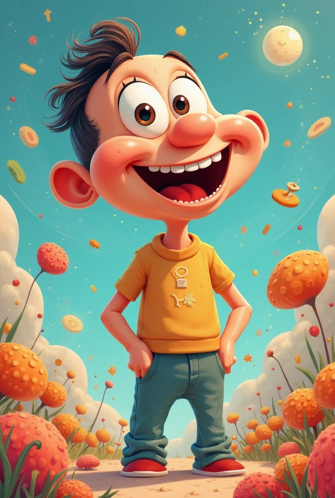 Make him more cartoony - SeaArt AI