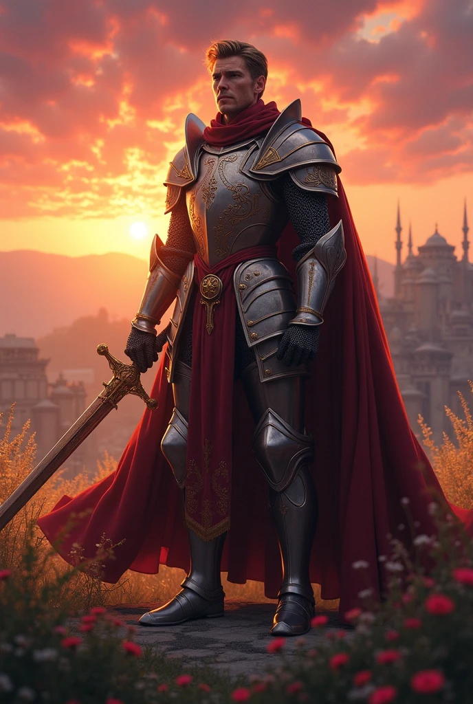 Knight of Light - SeaArt AI