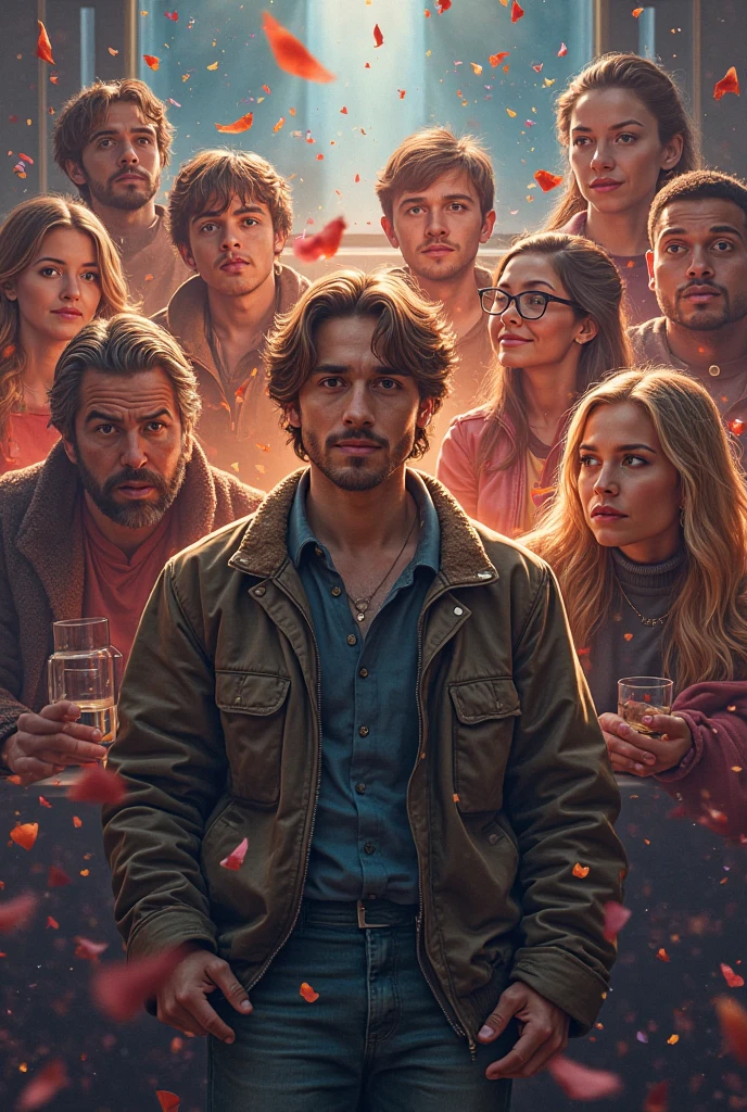 Make a montage of an image of me with the characters from the movie ...