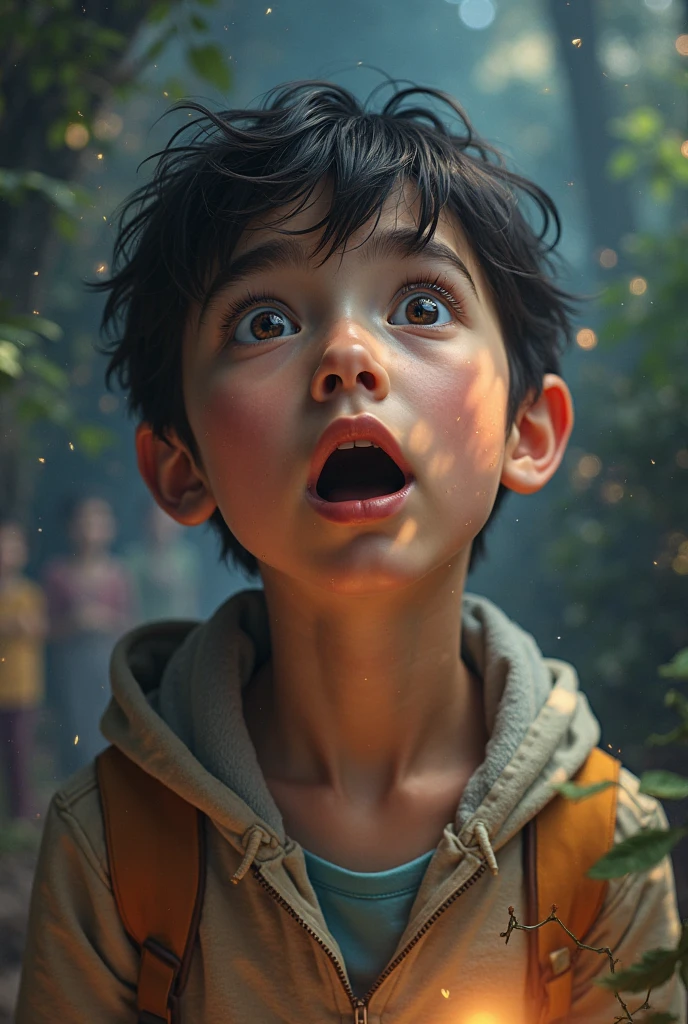 Amazed student - SeaArt AI