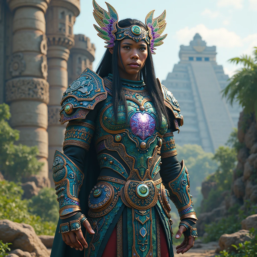 Create a character based on Mayan culture with great action powers from ...