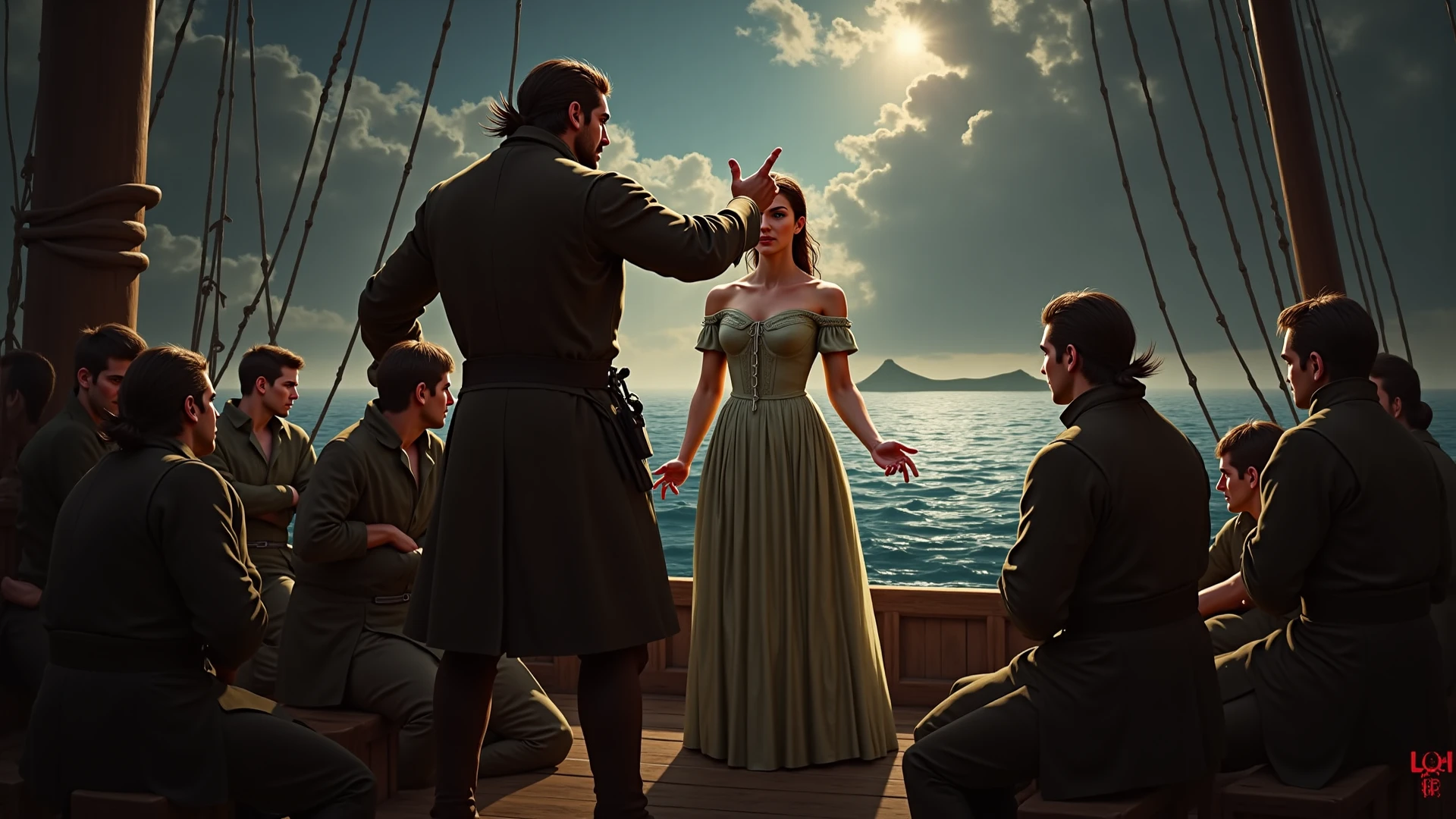 The story of Marguerite de La Rocque. A photorealistic recreation of a ...