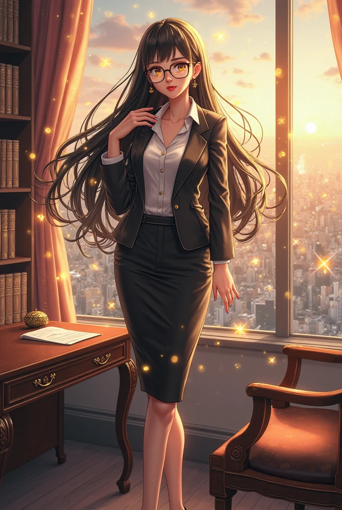 Masterpiece, ultra detallado, supreme quality, anime divine secretary ...