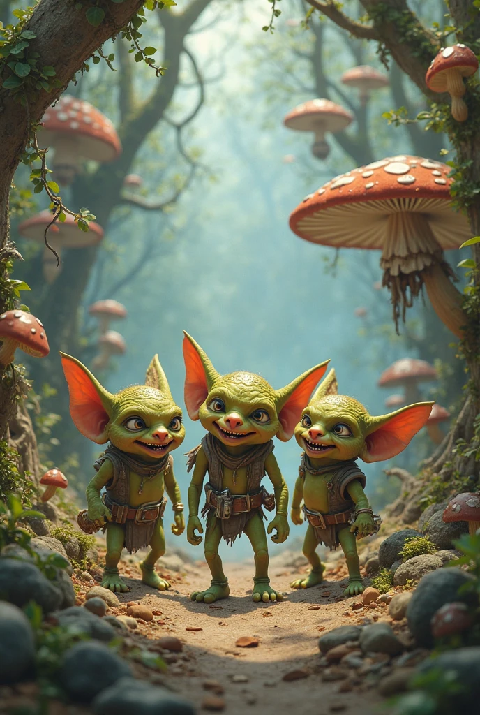 Four-handed goblins - SeaArt AI