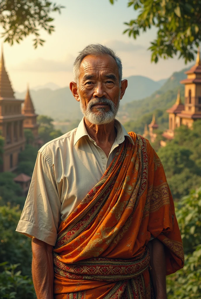 Traditional Burmese man - SeaArt AI