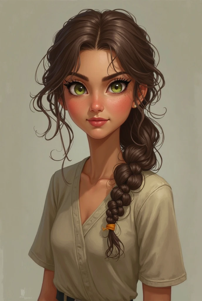 Sahra, medium height and slender posture, with delicate but striking ...