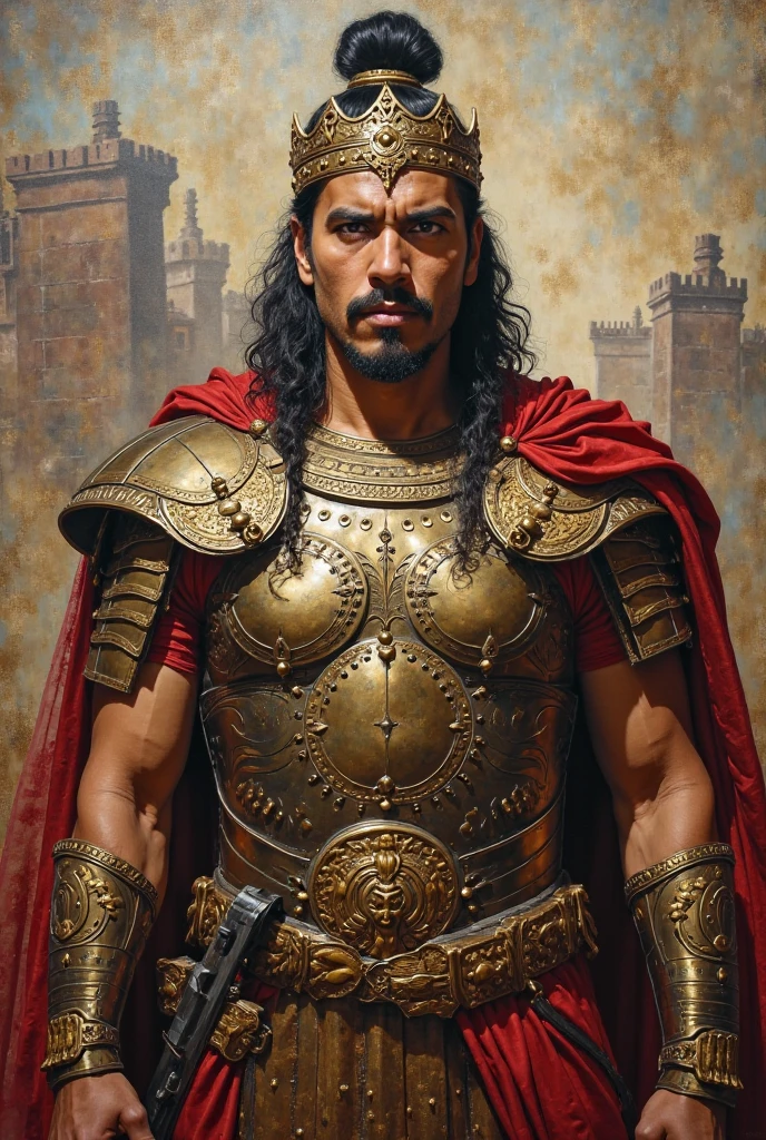 Now I Want You To Create An Image Of Agamemnon From Troy But Portrayed