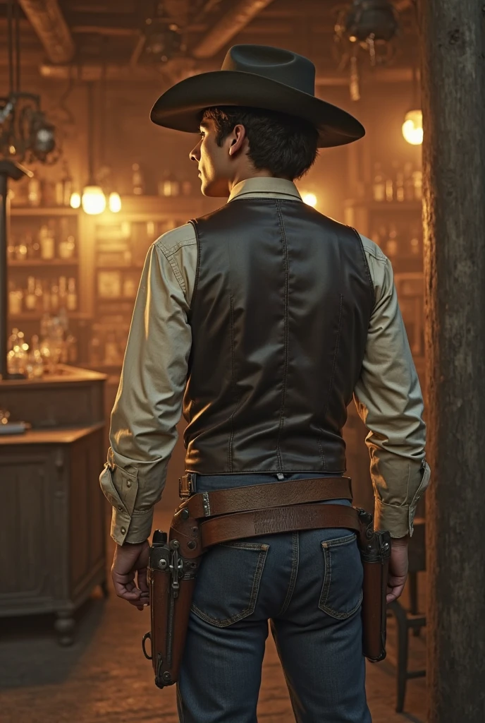 COWBOY BOY 20 YEARS OLD, COWBOY FROM 1900, ULTRA REALISTIC, handsom ...