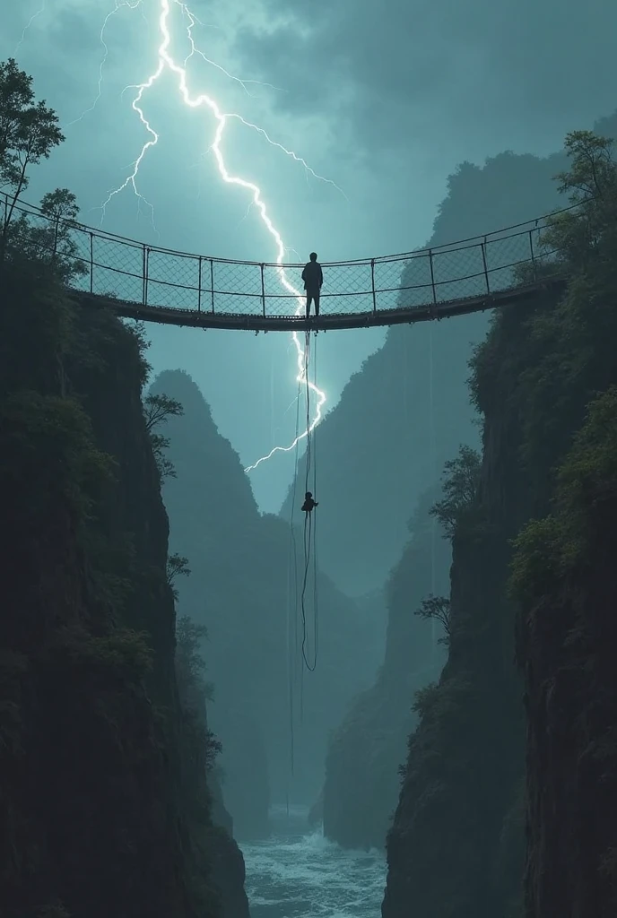 In the midst of a violent storm, two former lovers—now estranged after ...