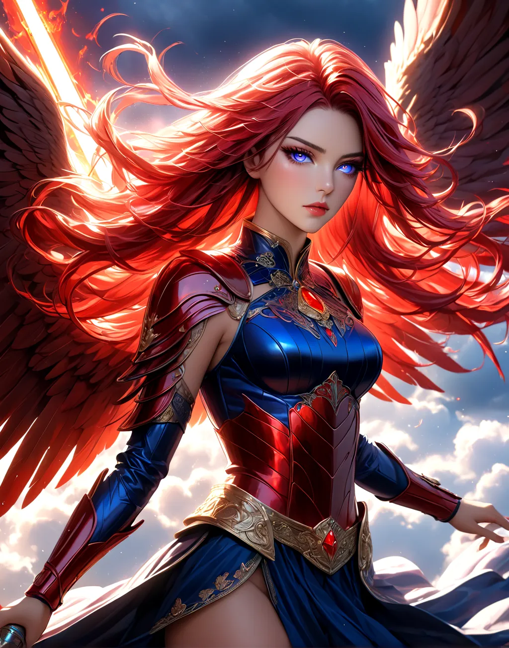 SeaArt AI | (CLOSE UP) EXTREME COLORS Detail_RBG