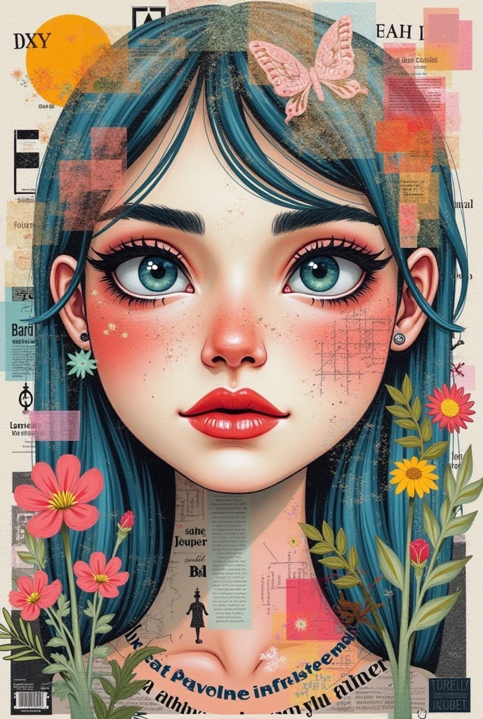 Identity Collage / Digital Mood Board Create a collage - SeaArt AI